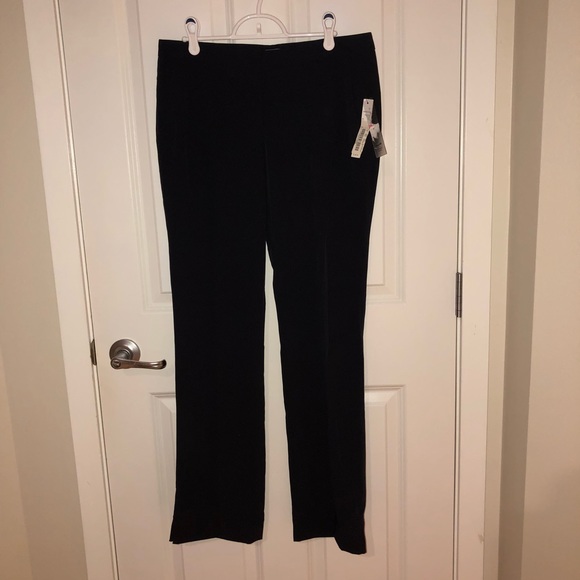 T Tahari | Pants & Jumpsuits | T Tahari Navy Wenda Trouser 8 Nwt | Poshmark
